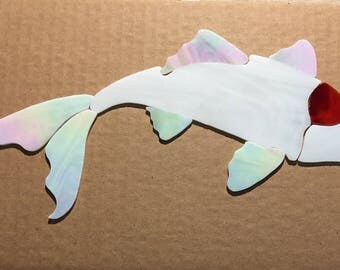 Stained glass koi | Etsy