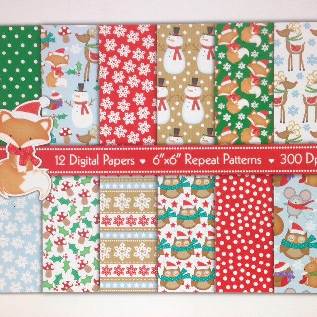 Digital Clip Art Digital Paper Sets Digital by JoKavanaghDesigns