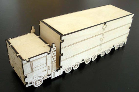 Tractor Trailer Truck Box Doubles