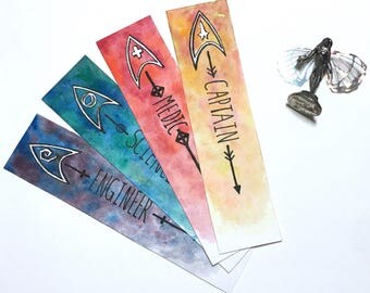 Star trek bookmark | Etsy