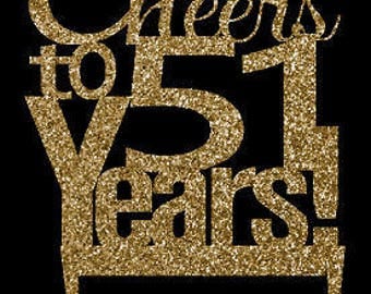 51st birthday gift | Etsy