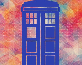 Tardis svg | Etsy