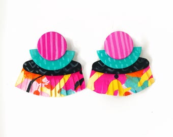 Funky earrings | Etsy