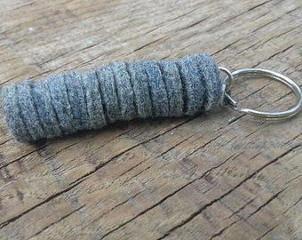 Felt key chain | Etsy