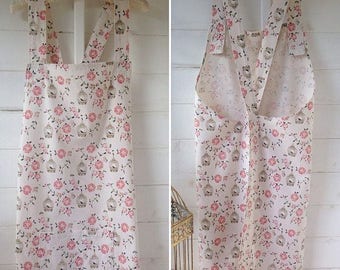 Cross back apron | Etsy