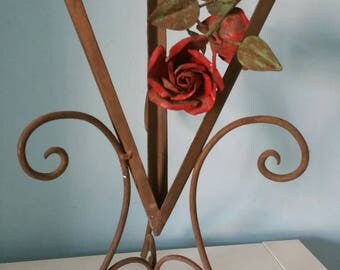 Metal plant stand | Etsy