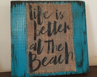 Rustic beach decor | Etsy