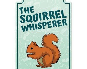 Funny squirrel signs | Etsy