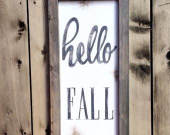 Fall signs | Etsy