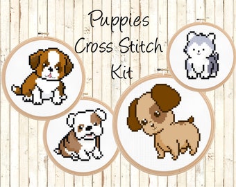 Dog cross stitch | Etsy