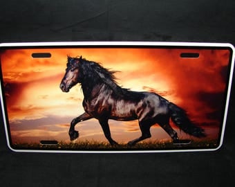 Horse license plate | Etsy