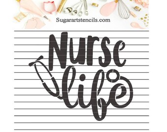 Nurse stencil | Etsy