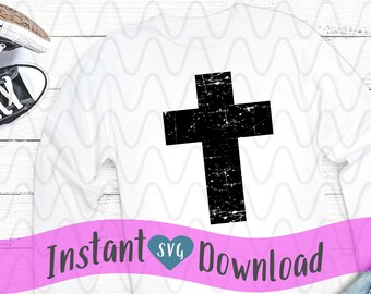 Distressed cross | Etsy