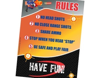 Nerf party | Etsy