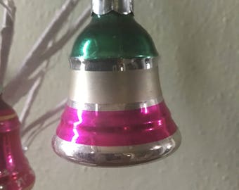 Customized Beaded Bell Ornaments in many colors