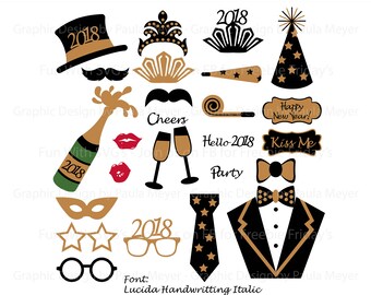 New years photo prop | Etsy