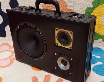Suitcase speaker | Etsy