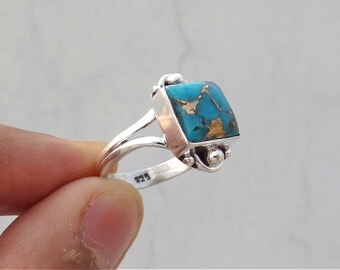 Turquoise ring | Etsy