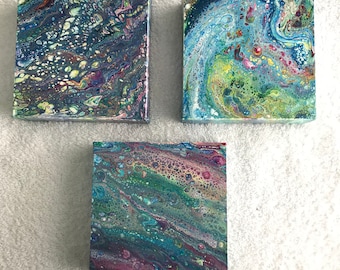 Fluid art | Etsy