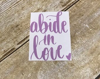Bible verse decal | Etsy