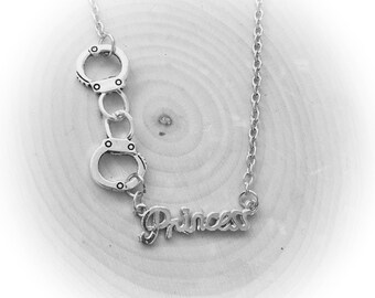 Handcuff necklace | Etsy