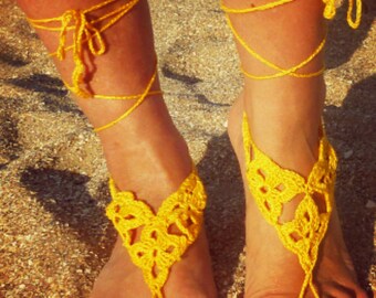 Crochet sandals | Etsy