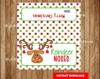 Reindeer noses | Etsy