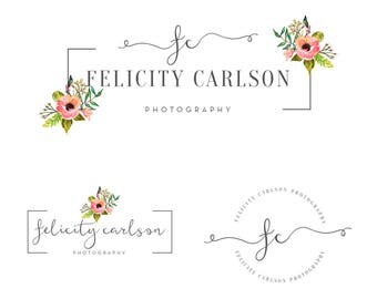 Flower watermark | Etsy