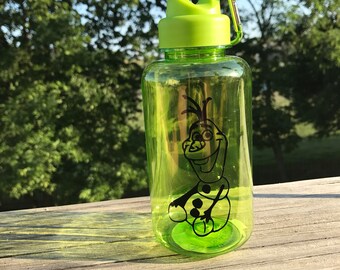 Olaf water bottle | Etsy