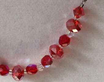 Structured Handbag Scarlet Red