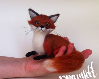 Felt fox | Etsy