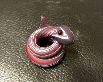 Polymer clay snake | Etsy