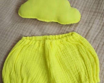 PDF Sewing Pattern Baby Slip Dress with Bloomers 0-3 Months to