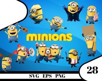 Minions clipart | Etsy