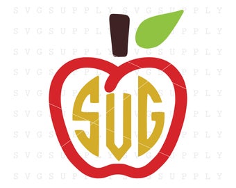 Apple svg | Etsy