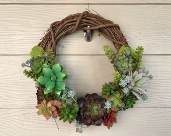 Cactus wreath | Etsy
