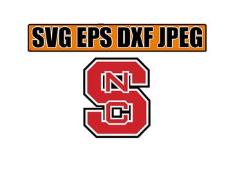 Nc state svg | Etsy