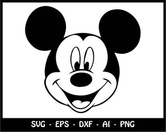 Mickey mouse head | Etsy