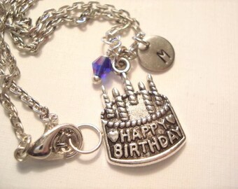 Birthday necklace | Etsy