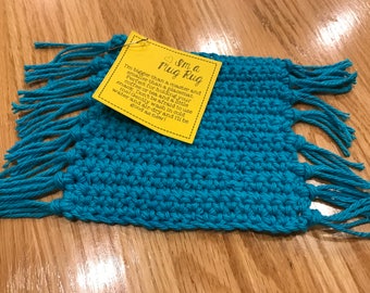 Crochet mug rug | Etsy