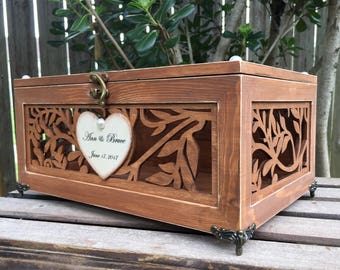 Wedding money box | Etsy