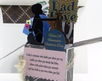 UNIQUE HANDMADE ONE OF A KIND EXPLOSION CARD IN A by CARDSBYMOM