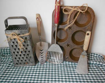 Primitive kitchen | Etsy