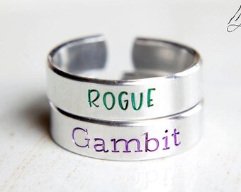 Custom leather costume based on Gambit from X-Men