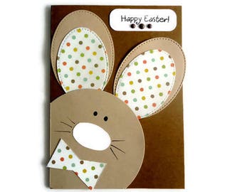 Kids easter card | Etsy