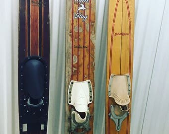 Vintage water skis | Etsy