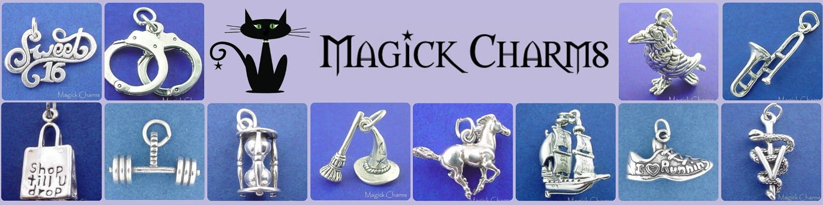Magick Charms Sterling Silver Charm Supply Shop by MagickCharms