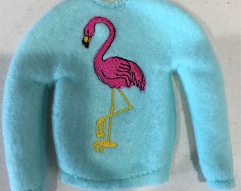 Flamingo sweater | Etsy