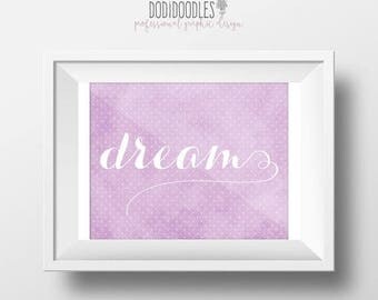 Dream print | Etsy