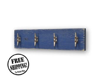 Nautical towel rack | Etsy